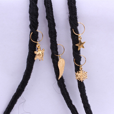 合金饰品配件树叶贝壳铃铛雪花五