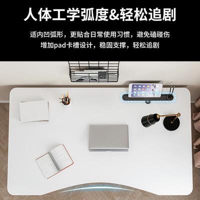 出脑桌电简易卧室女生桌TMX化妆桌简约长方形子租屋台式家用学生