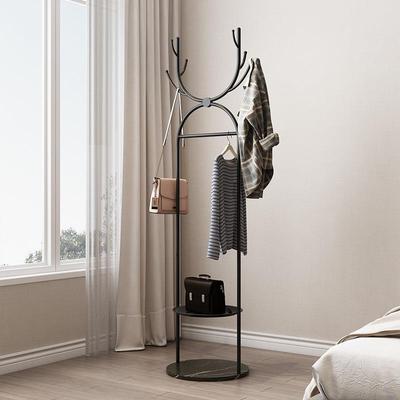 意式轻奢挂衣师架地卧室网无品牌/门红进客厅玄关衣帽架设落计收