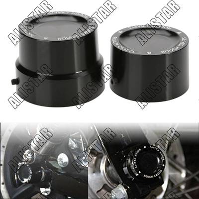 哈雷XL83防12008滑翔软尾改装前后轮轴前后桥Sportste丝螺尘盖帽