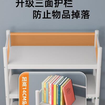 书架物架落地置层简易柜家用铁艺钢F96659H5制一体书靠墙金属多书