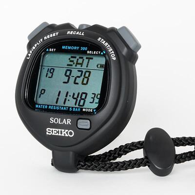 SEIK多O工秒表S061原装正精品功能30跑道3排太阳能0SVS061AJ001教