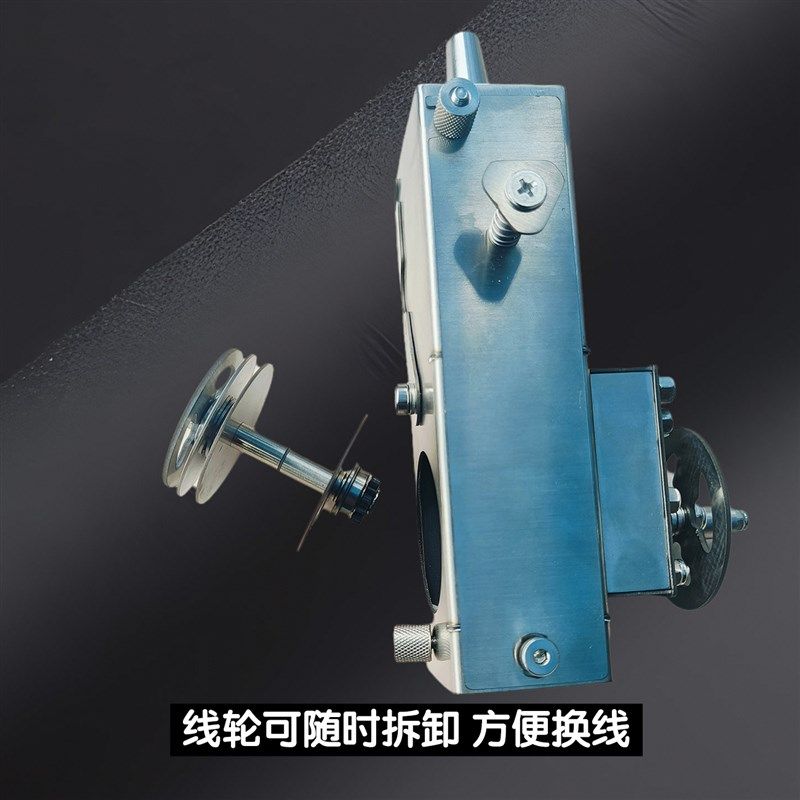 不锈钢墨斗加速j变速工程木工专用墨斗工地放线专用划线器