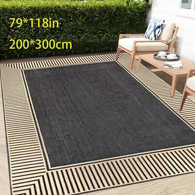 l3576azada爆火脏多尔厅大地毯卧室床边耐客地毯防滑垫防尼水垫