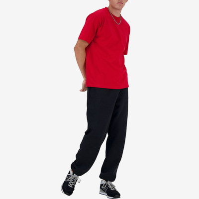 New Balance新百伦正品男士透气圆领运动短袖T恤MT41533-TRE