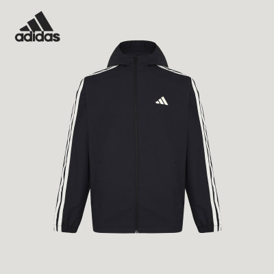 Adidas/阿迪达斯正品男士经典拒水梭织运动休闲夹克KV5946