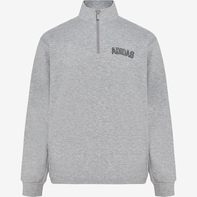 Adidas阿迪达斯正品U HALF ZIP SWT男款半拉链宽松套头卫衣LE6984