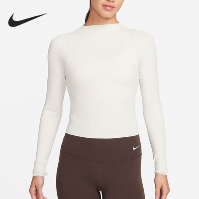 Nike/耐克正品新款女士弹力透气休闲运动长袖T恤FN3023-104