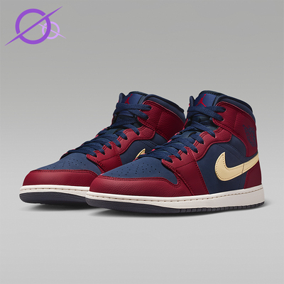 Nike/耐克正品JORDAN男士休闲高帮系带耐磨运动篮球鞋IO7449-600