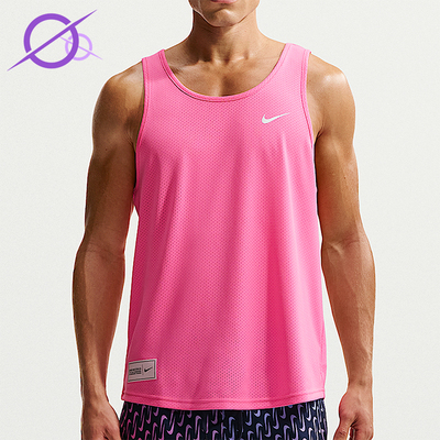 Nike/耐克正品夏季男士休闲无袖运动健身透气背心T恤HV7073-600