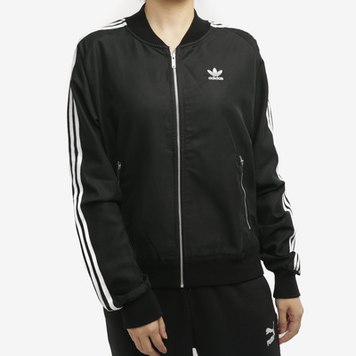Adidas/阿迪达斯正品三叶草 SST TT 女子运动休闲夹克外套DP8584