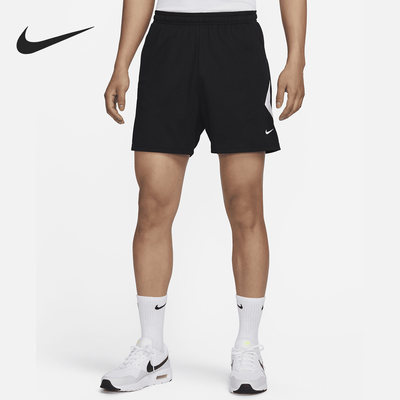 Nike/耐克正品DRI-FIT 男子运动透气针织足球短裤FB6573-010
