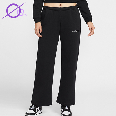 Nike/耐克正品Phoenix Fleece女士针织加绒直筒运动裤IM7499-010