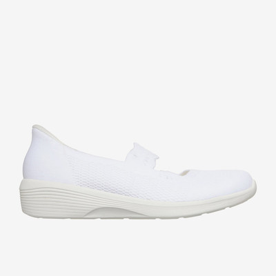 Skechers斯凯奇正品SUBTLE GLEAM女舒适厚底玛丽珍鞋159405-WHT