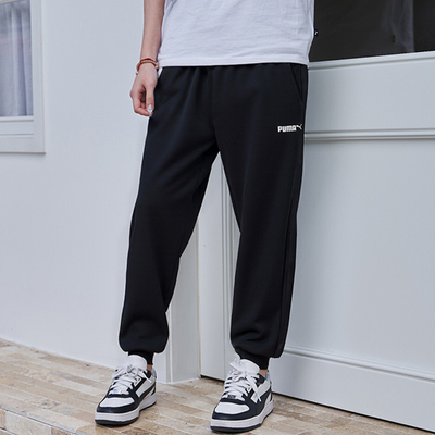 Puma/彪马正品SS25束脚时尚男女简约休闲舒适经典休闲裤693710-01