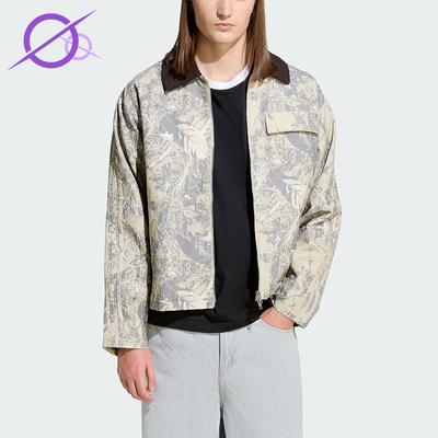 Adidas/阿迪达斯正品三叶草男士休闲翻领保暖时尚运动棉服KG6454