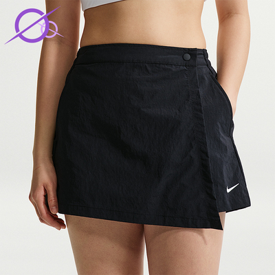 Nike/耐克正品 Sportswear 女士透气中腰简约休闲裤裙IR1649-010