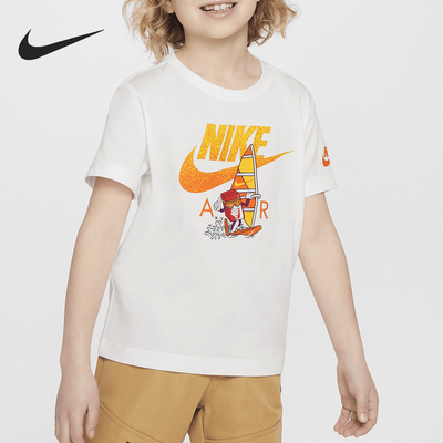 Nike/耐克正品Air Windsurfing 小童圆领短袖T恤HJ1619-100