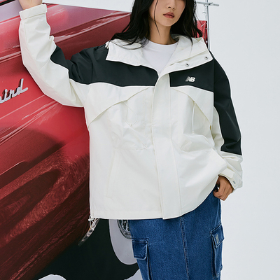 New Balance/NB正品2025新款男子梭织连帽夹克外套AMJ43302-CIC