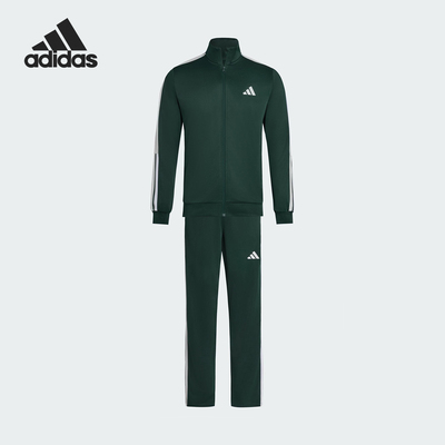 Adidas/阿迪达斯正品TRACKSUIT男女透气复古立领长袖套装KC6986