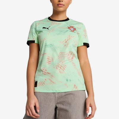 Puma/彪马正品2025新款女士经典足球运动透气短袖T恤779211-05