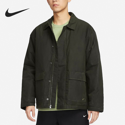 Nike/耐克正品春季新款男士简约休闲宽松翻领外套FN3131-325