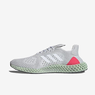 Adidas阿迪达斯正品4D Runner男透气防滑PrimeKnit跑步鞋FY7916