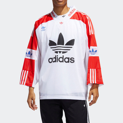 Adidas/阿迪达斯正品 三叶草BL TREF JERSEY男子套头衫卫衣FM1586