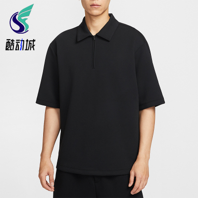 Nike/耐克正品 Dri-FIT男士透气双面针织翻领日常T恤IF2909-010