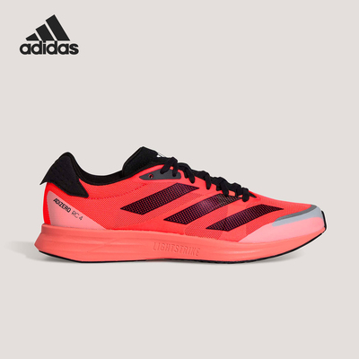 Adidas/阿迪达斯正品ADIZERO RC 4男女耐磨低帮系带跑步鞋KH7326