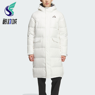 Adidas/阿迪达斯正品V L DOWN PA UG男女连帽保暖羽绒服KF4396