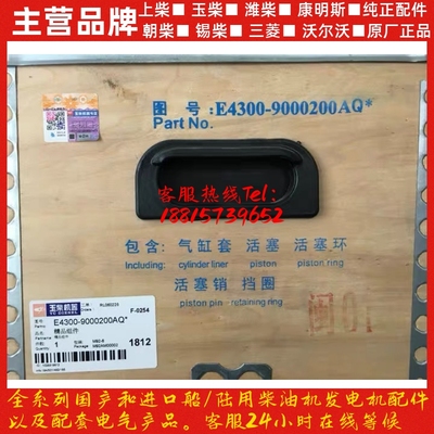 玉柴发动机原厂配件精品组件YC4110电喷六配套E4300 YC4E四配套