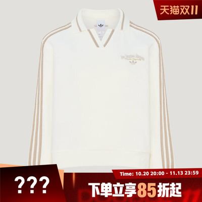 adidas阿迪达斯三叶草女子SWEAT CREW运动休闲套头衫卫衣KW8119