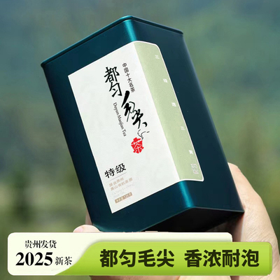 正宗都匀毛尖2025新茶罐装礼盒