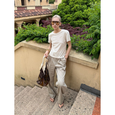 JACQUES WEI 设计师品牌 25早秋新品 刺绣logoT恤  SOLSOL