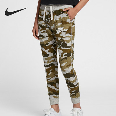 Nike/耐克正品当季新款运动休闲系带女子长裤 AO9179-395