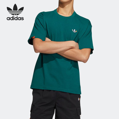 阿迪达斯正品男女运动短袖