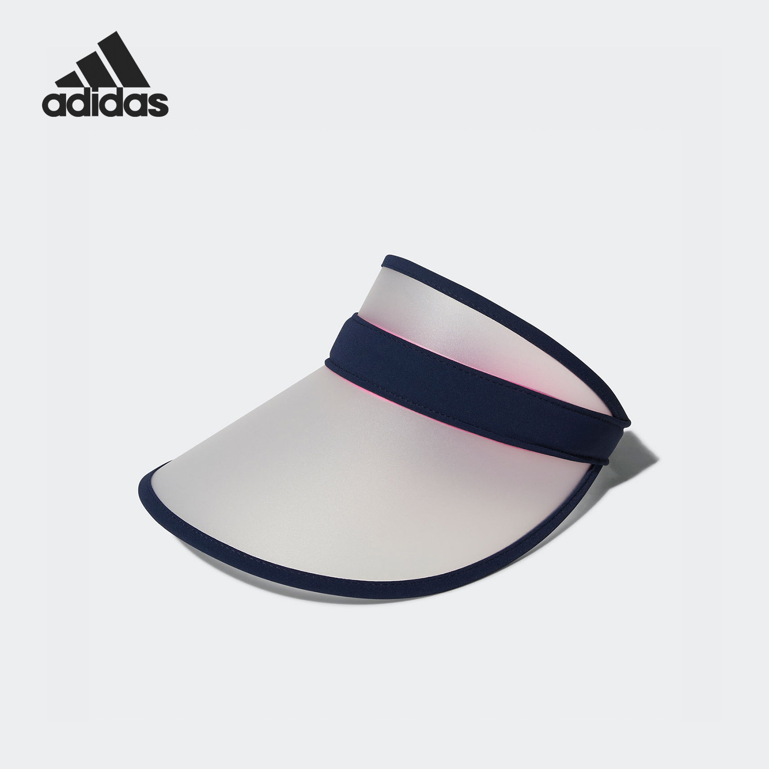 Adidas/阿迪达斯正品新款女白藏青色高尔夫防晒遮阳帽GL8725