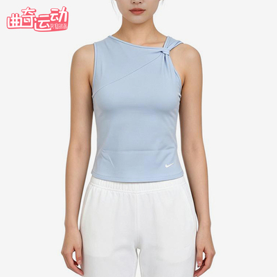 Nike/耐克正品套头短款无袖背心新款女经典无袖背心IB9163-412