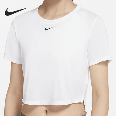 Nike/耐克正品夏季女士圆领短款简约运动短袖T恤DD4955-100