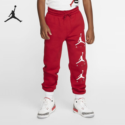 Nike/耐克正品JORDAN JUMPMAN 大童男孩起绒长裤LOGO束脚裤CT5388
