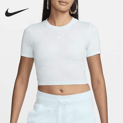 耐克女士时尚修身潮流短袖T恤
