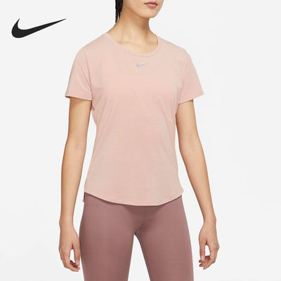 Nike/耐克正品DRI-FIT ONE LUXE女子运动短袖上衣DD0619-609
