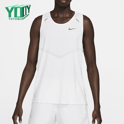 Nike/耐克正品男士圆领跑步圆领经典运动休闲无袖背心CZ9179-100