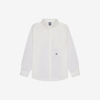 New Balance/NB正品2025新款男子时尚简约翻领衬衫AMJ42328-CLI