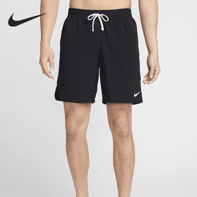 Nike/耐克正品Swim男士系带宽松透气梭织沙滩短裤FZ6259-010
