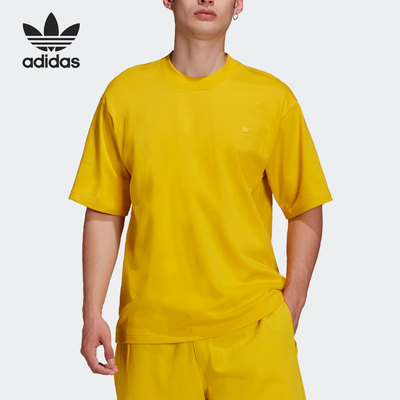 阿迪达斯夏季运动情侣半袖T恤