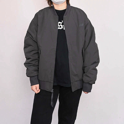 New Balance/NB正品2025新款男士复古日常保暖棉服AMJ51300-BLK
