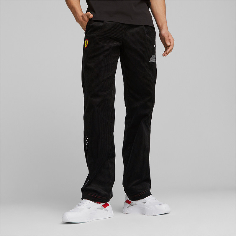 Puma/彪马正品FERRARI男女法拉利赛车系列户外抽绳透气长裤