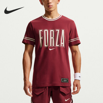 Nike耐克正品Jannik Sinner男Dri-FIT速干短袖网球IM6124-677
